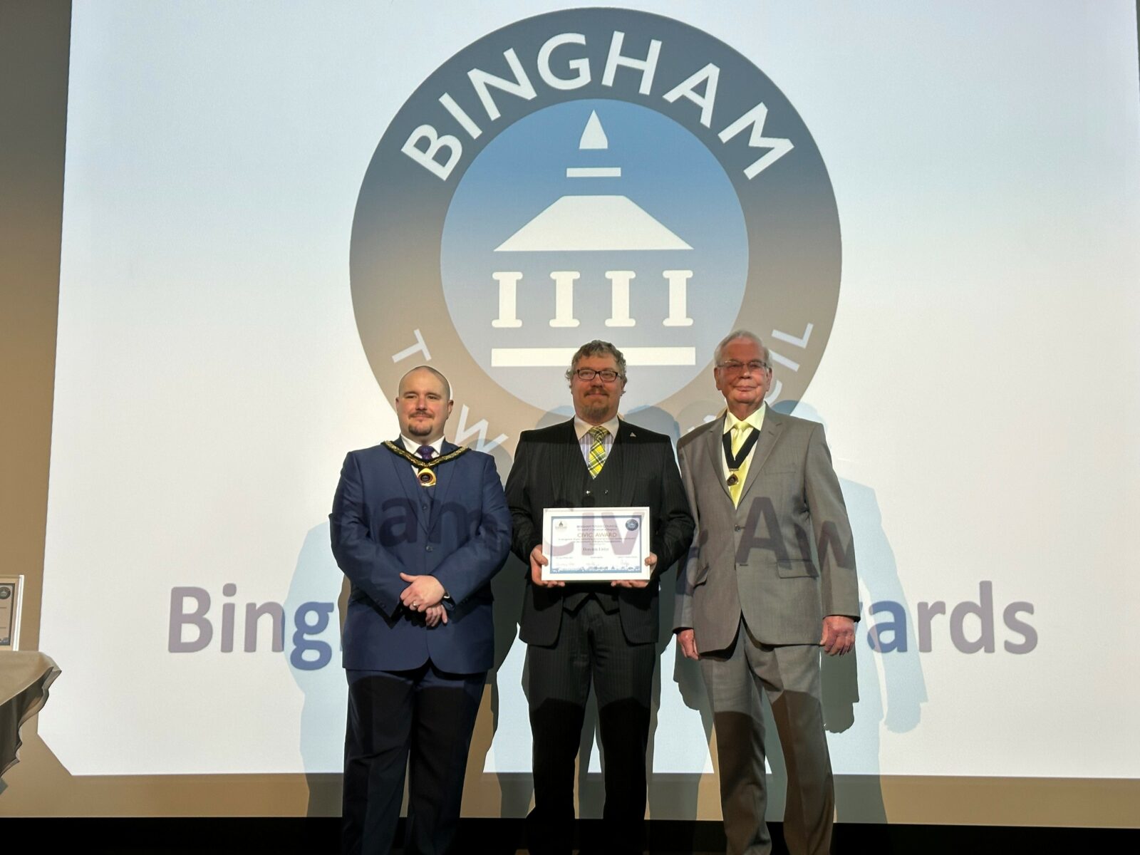 Bingham Civic Awards presented at the new Jubilee Community Hall ...